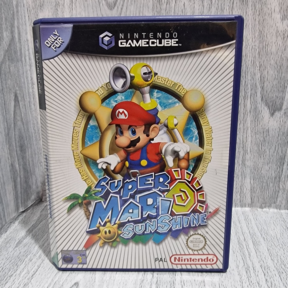 Pre-owned Super Mario Sunshine - (Nintendo GameCube, 2002) Tested ...